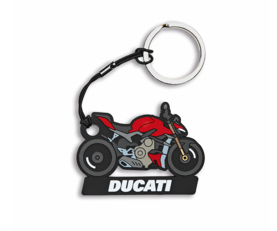 Ducati Streetfighter Rubber Keychain – Ducati Toronto
